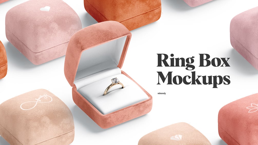 Ring Box Mockups