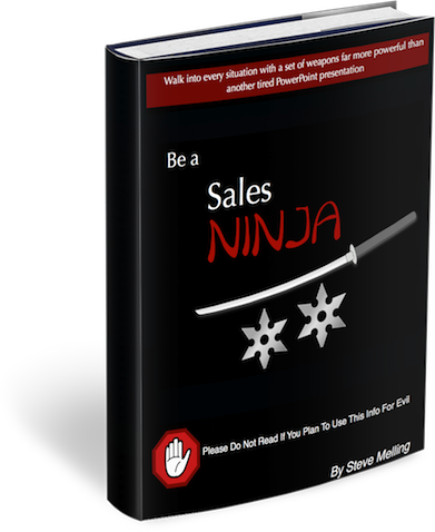 Be a Sales NINJA E-Book