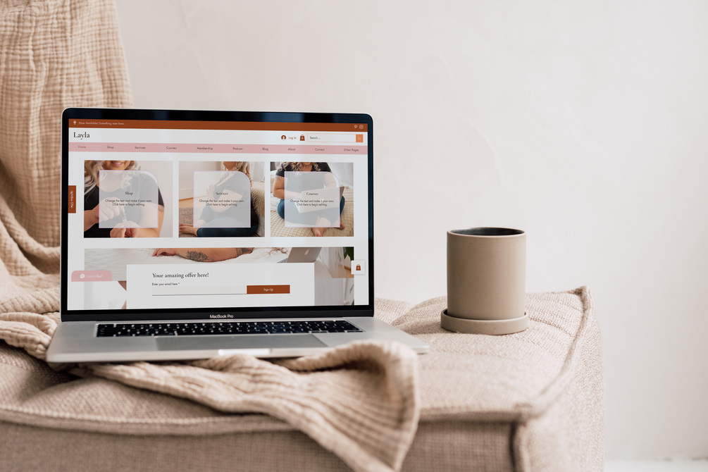 Layla Wix Website Template