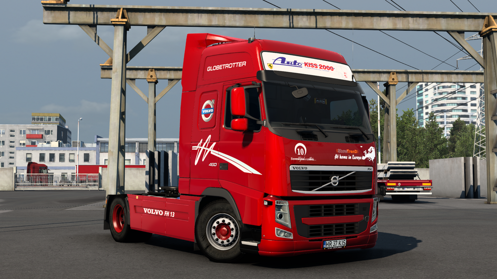 Auto Kiss 2000 skin for Volvo fh3 by Johnny 244 .ETS2