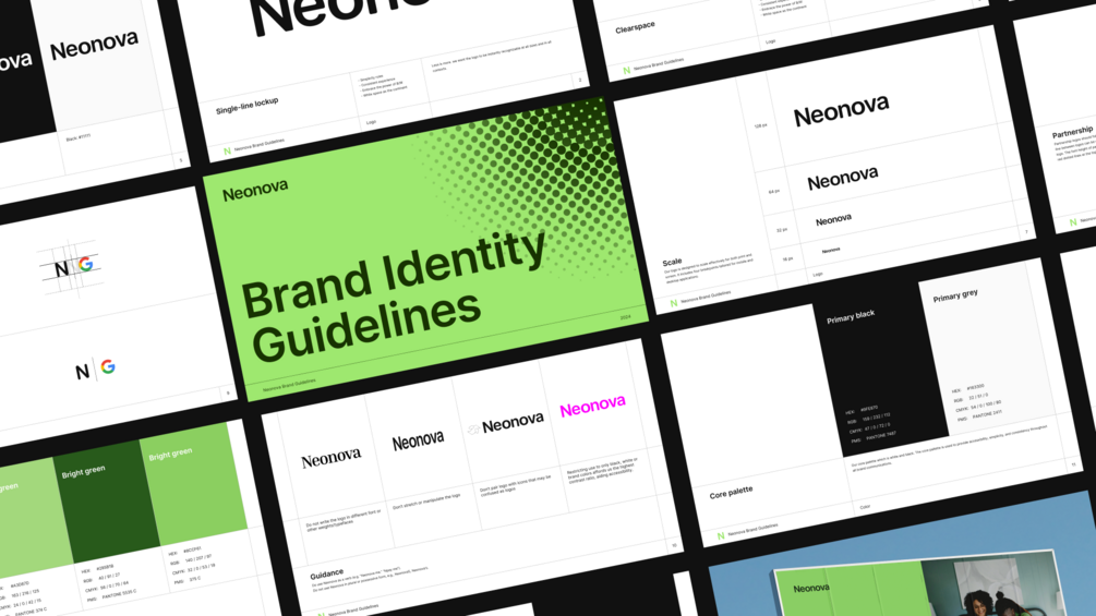 Simple brand guidelines template
