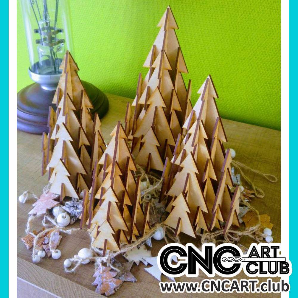 Dec-1003 - Sharp tree plan for laser machine cut