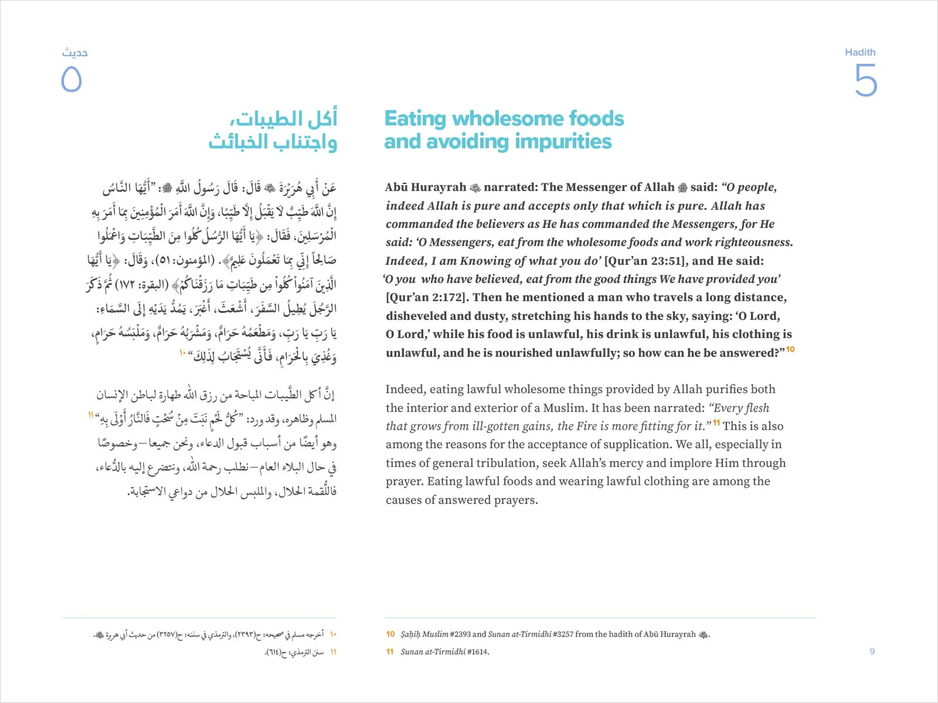 40 Prophetic Hadiths on Health & Well-being by Dr. Hatem al-Haj