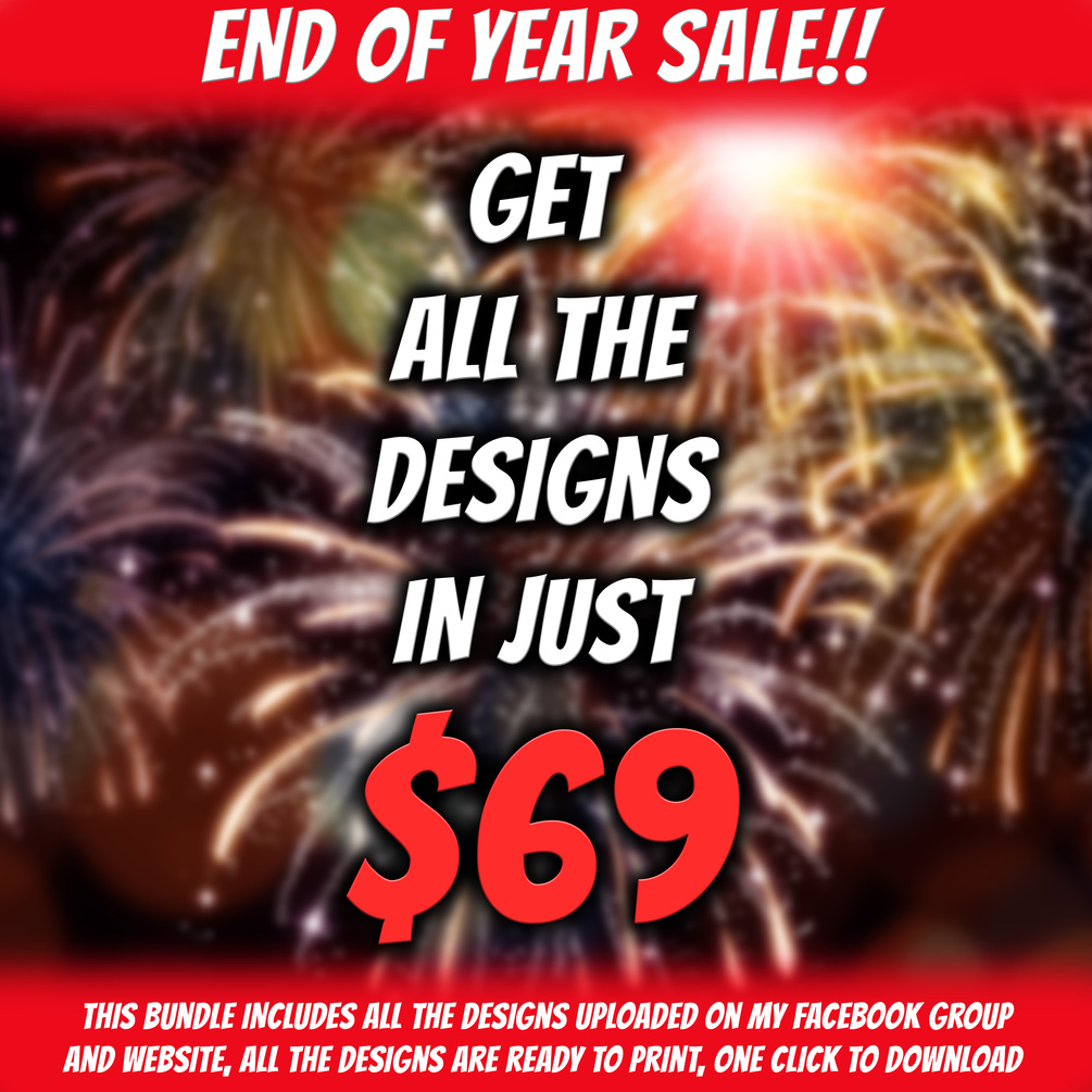 END OF YEAR SALE! Get All 2024 Designs In Just $69, 16000+ Designs