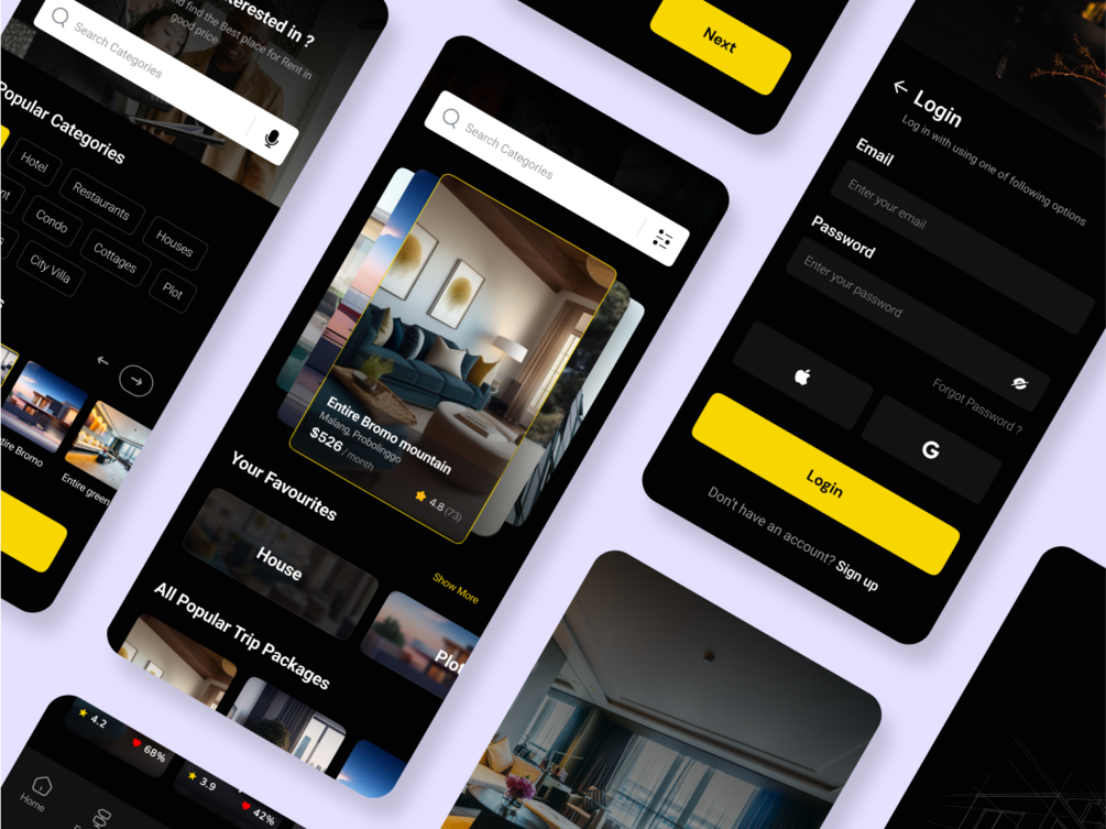 Property Rental Mobile App – Efficient & User-Friendly Template