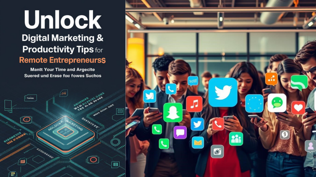 Unlock Digital Marketing & Productivity Tips for Remote Entrepreneurs