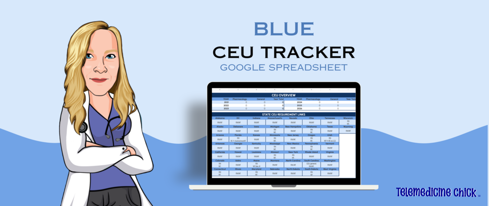 BLUE CEU TRACKER - Google Spreadsheet