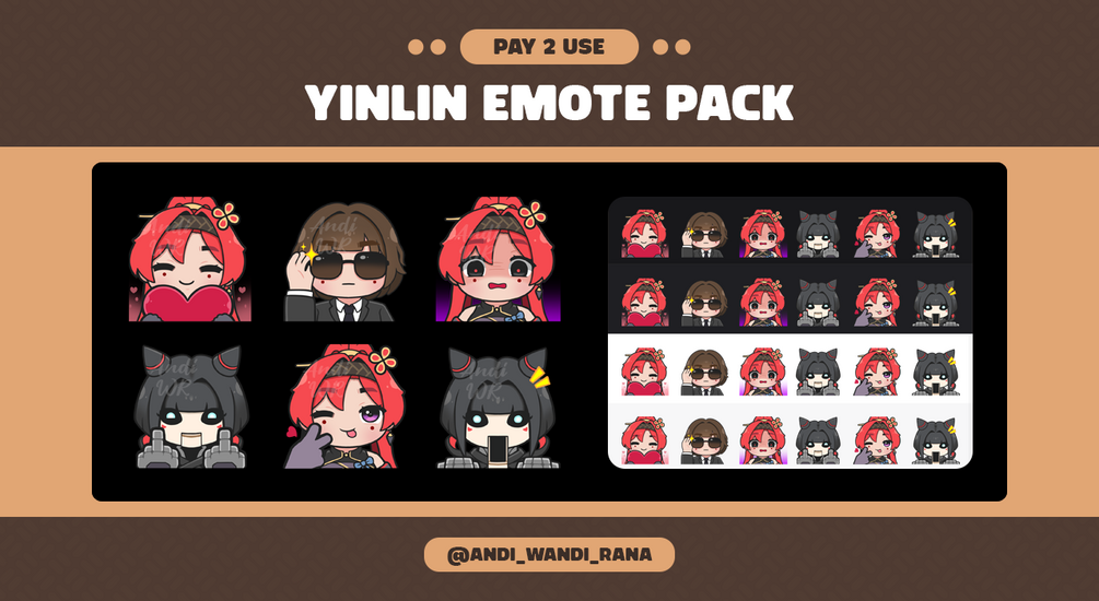 Yinlin Emote Pack