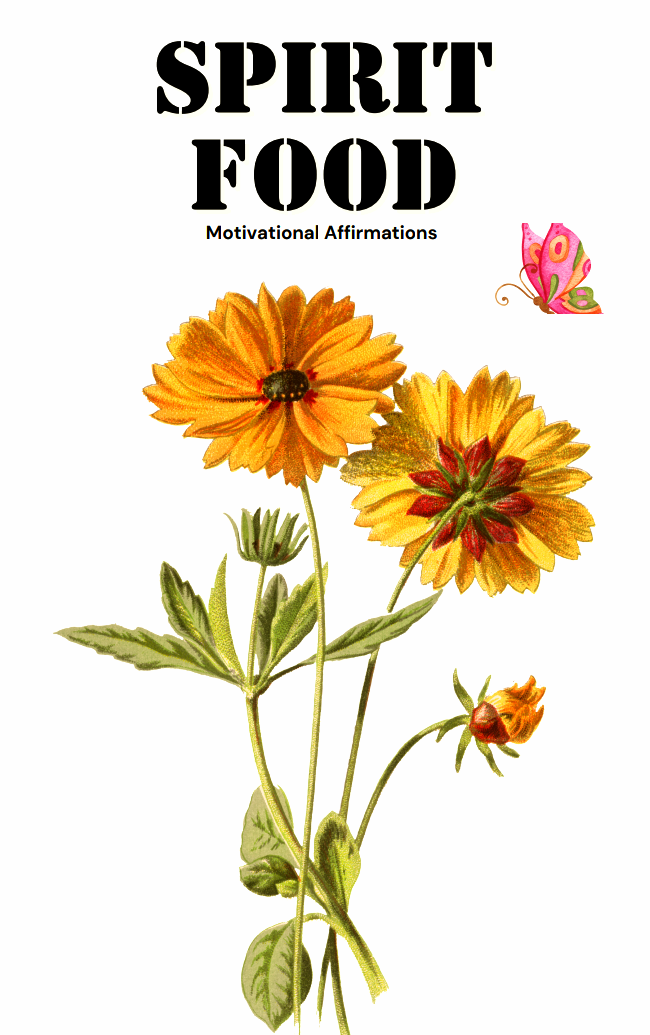 SPIRIT FOOD - MOTIVATIONAL AFFIRMATIONS