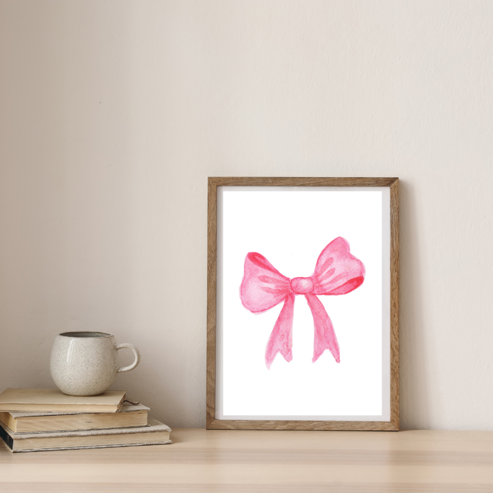 COQUETTE BOW POSTER