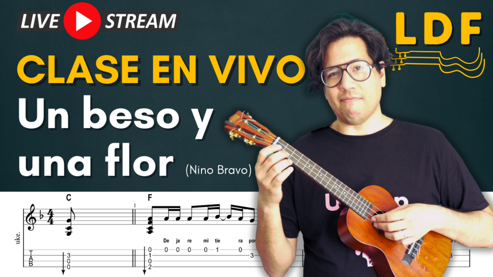 Un beso y una flor (Nino Bravo) | Lunes de Fingerstyle