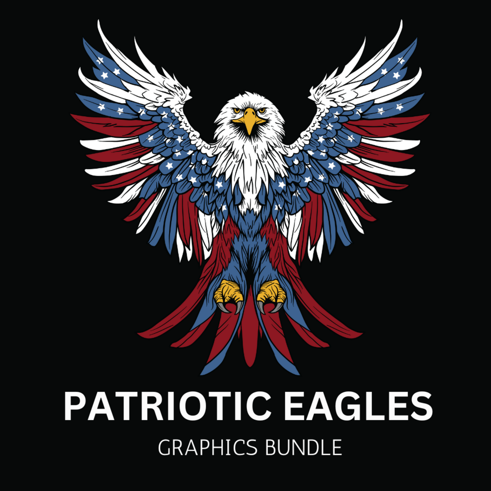 Patriotic Eagles Graphics Bundle