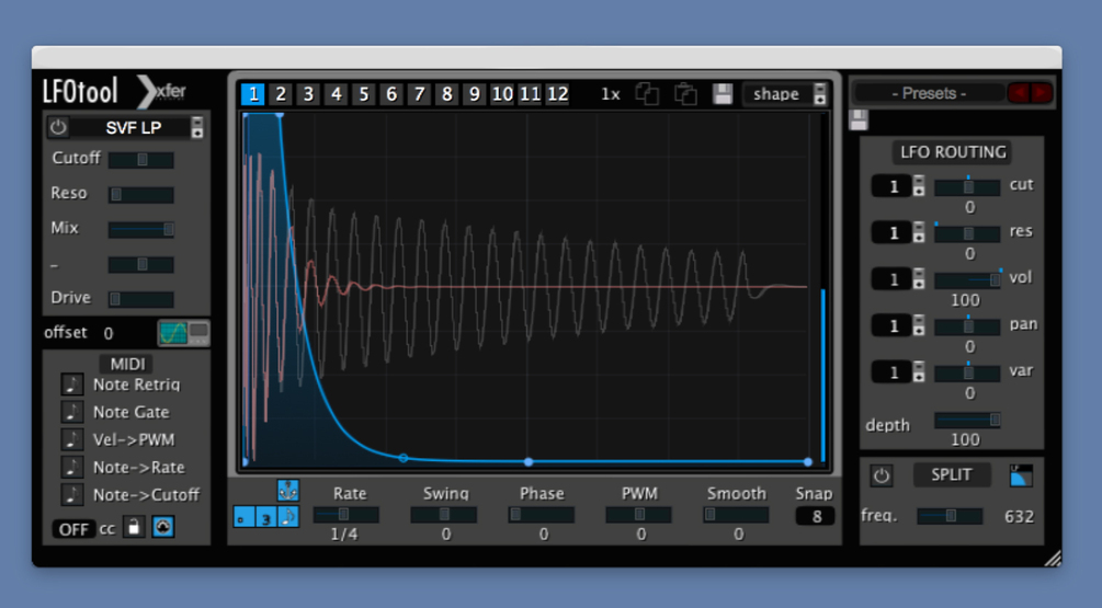 LFOTool - The key is in the program itself.