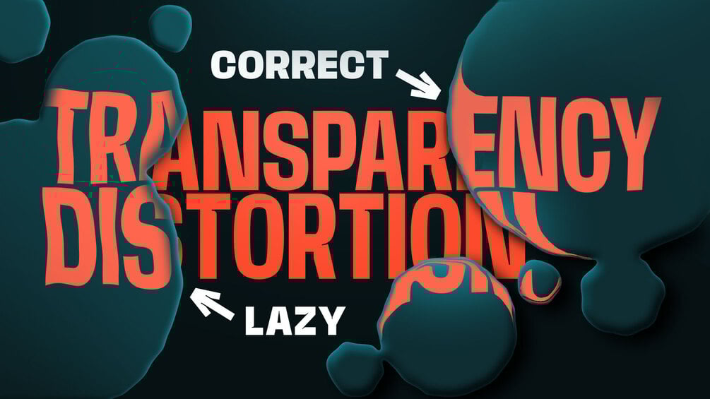 TUT 3 PROJECT FILE - Three ways to create transparency distortion in ...