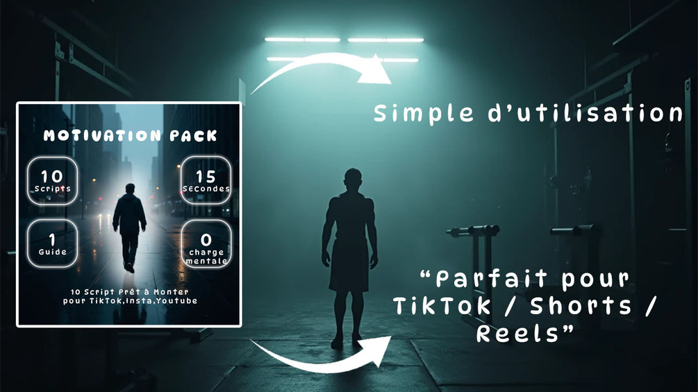 💥 Pack TikTok Motivation – 10 mini scripts TikTok impactants (≃ 15 ...