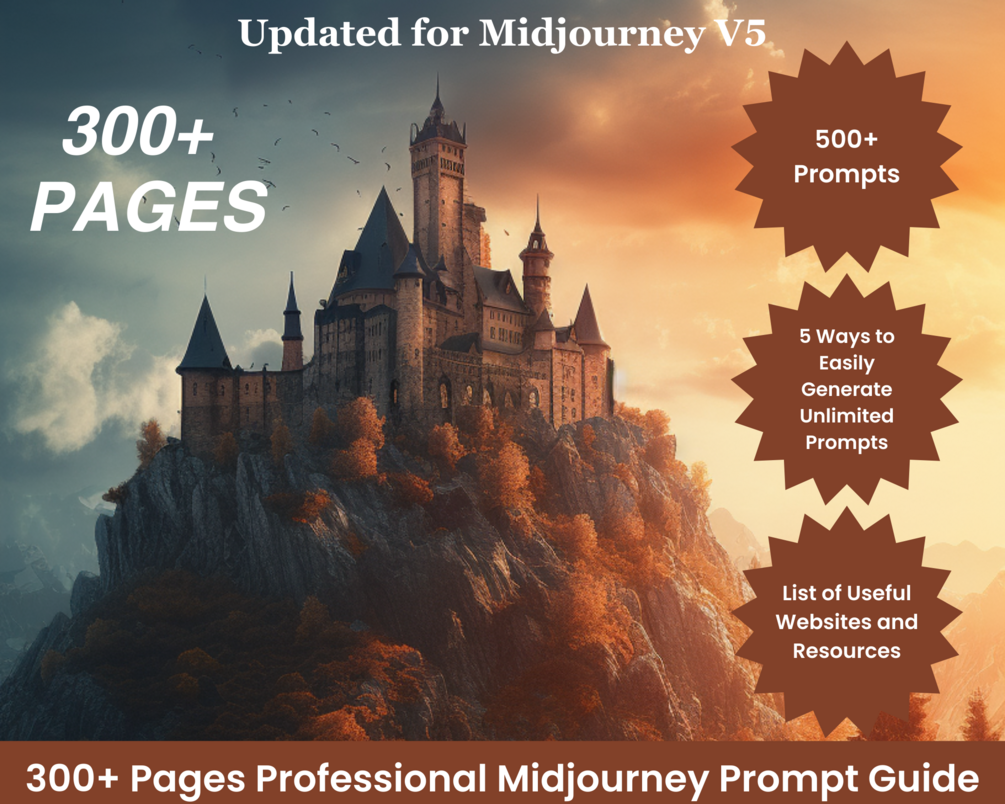 Midjourney Prompt Guide - Contains 500+ Prompts