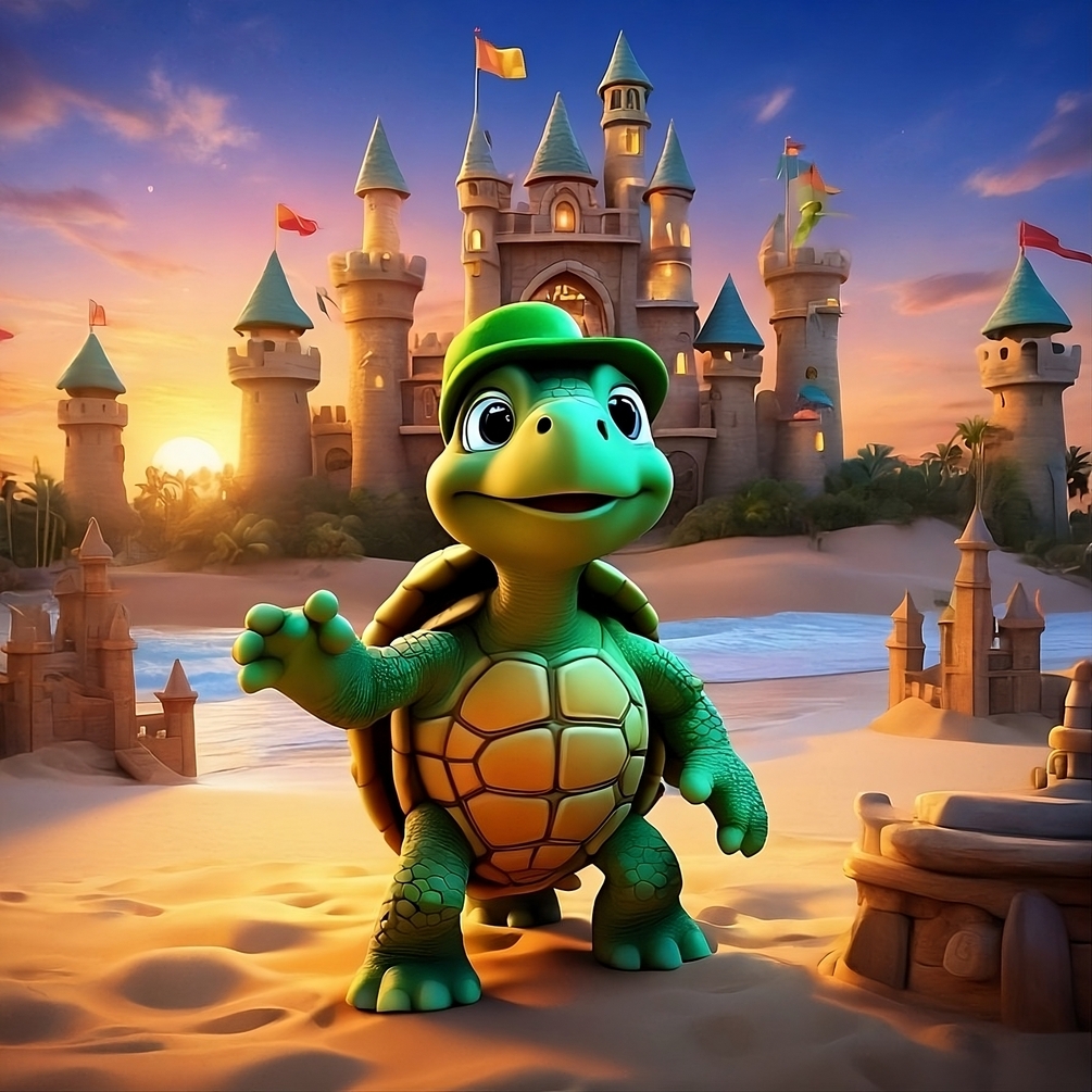 Turtle's Chocolate Coast Adventure - story for kids