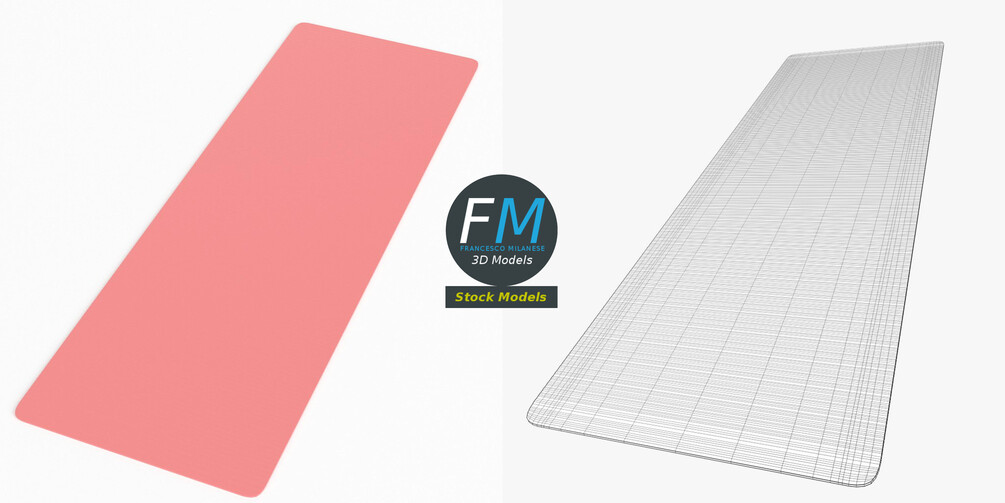 3D MODEL - Yoga mat