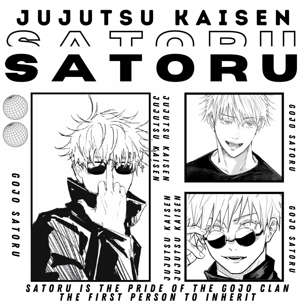 Screen Printing - Gojo Satoru