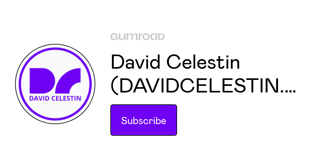 David Celestin (DAVIDCELESTIN.COM)