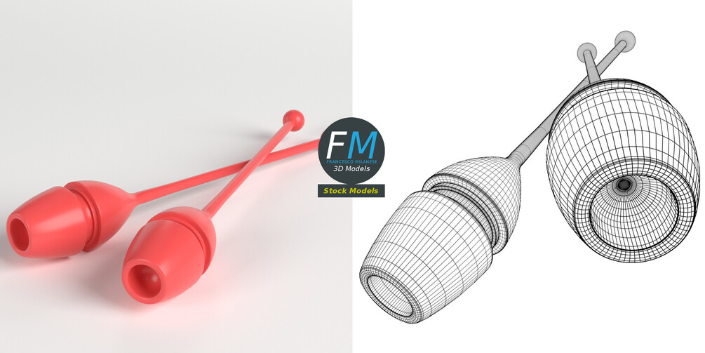 3D MODEL - Rhythmic gymnastics clubs