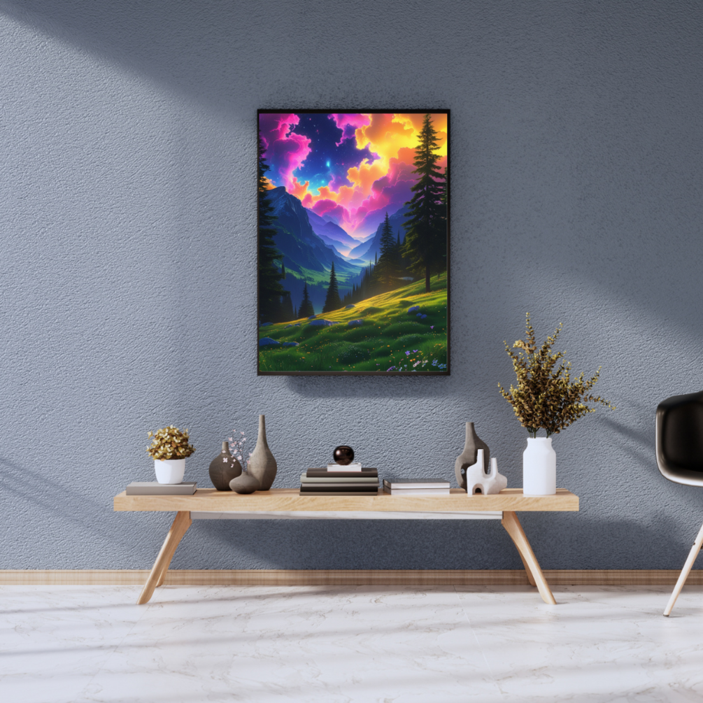 Sunset Dreamscape – Printable Fantasy Wall Art