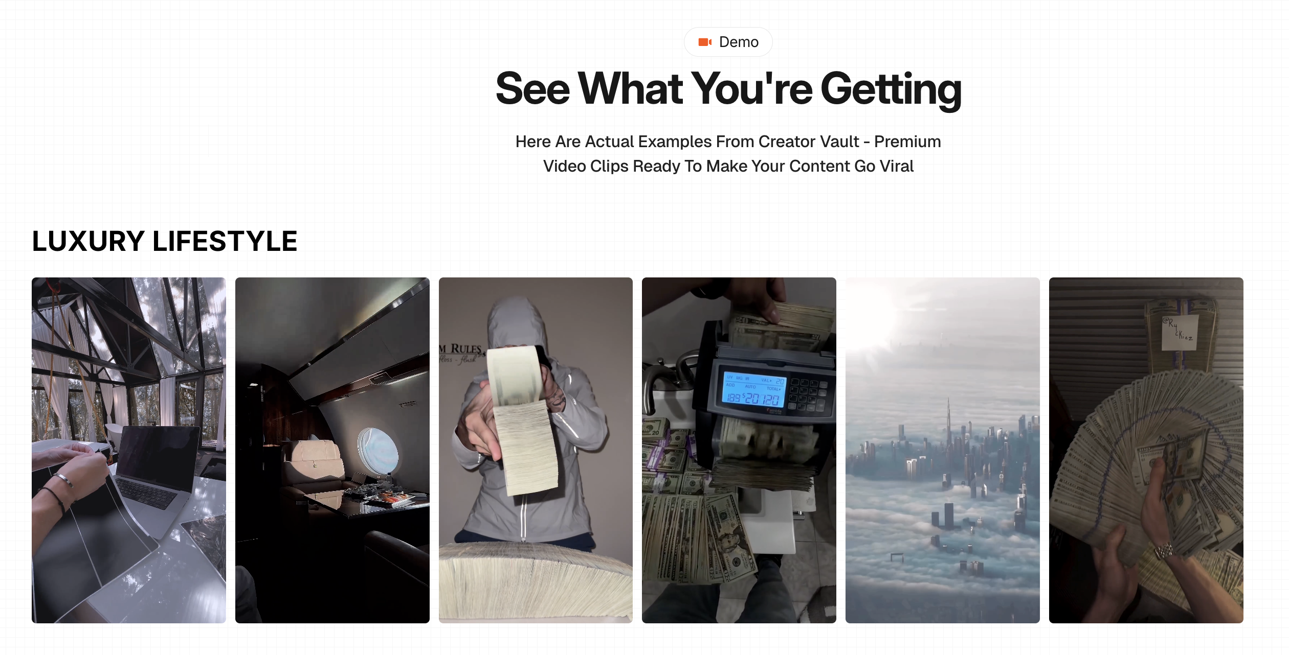 Creator Vault – 25,000+ Luxury Clips for Reels