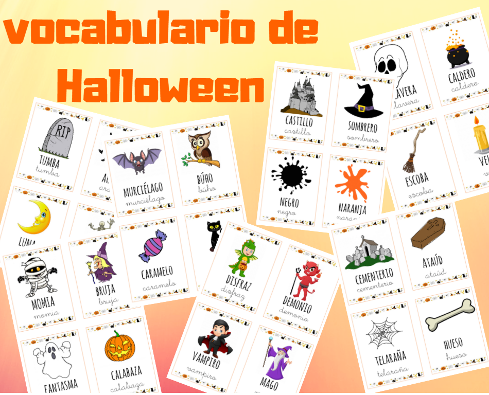 Vocabulario de Halloween