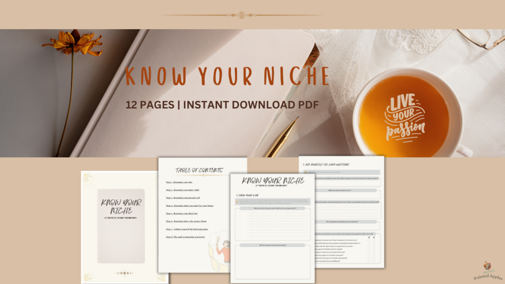 Find Your Niche Guide - 7 step process to knowing your niche