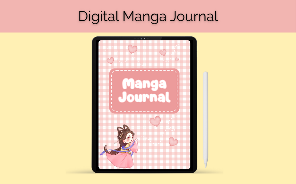 Digital Manga Journal – Hyperlinked Manga Journal for Goodnotes, iPad ...