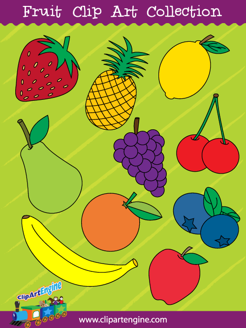 Fruit Clip Art Collection