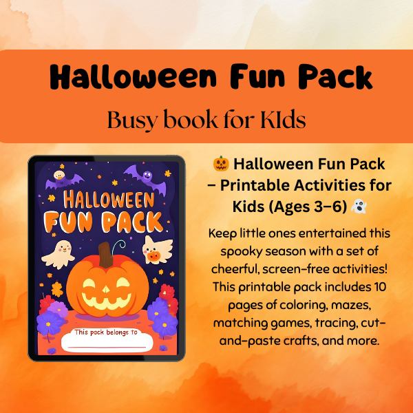 Halloween Fun Pack – Printable Activities for Kids