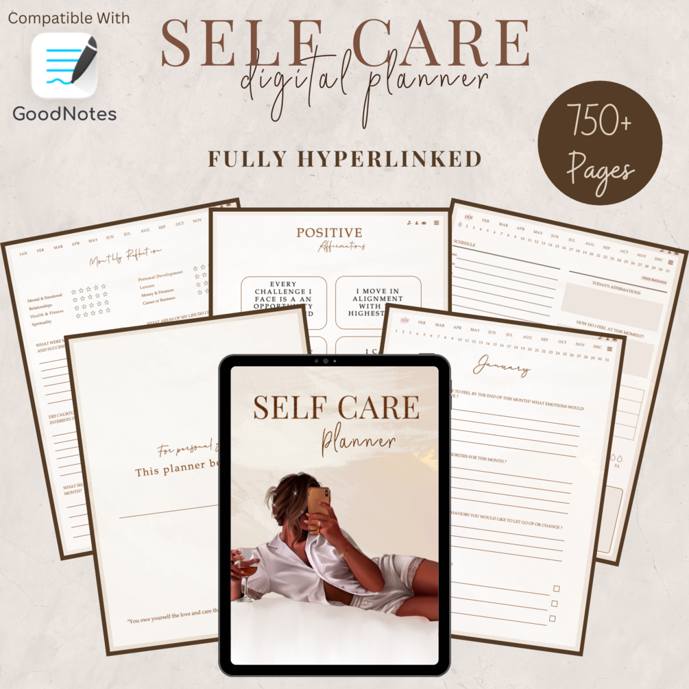 The Ultimate Self-Care Journal/ Planner