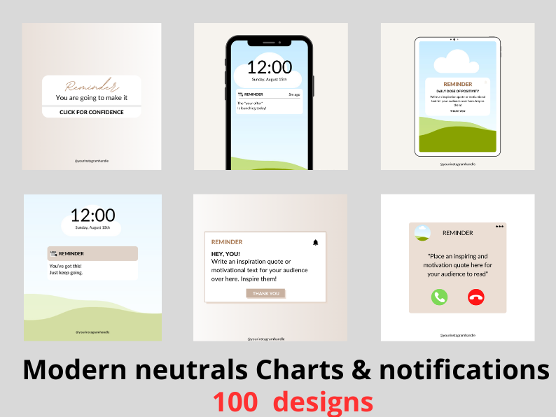 Stylish Instagram Notification Messages | Aesthetic Alerts