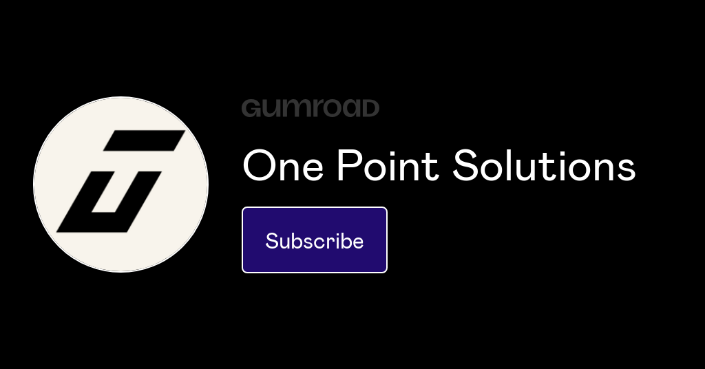 One Point Solutions