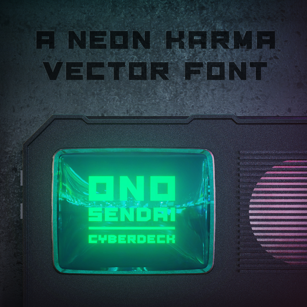 Ono Sendai Vector Font