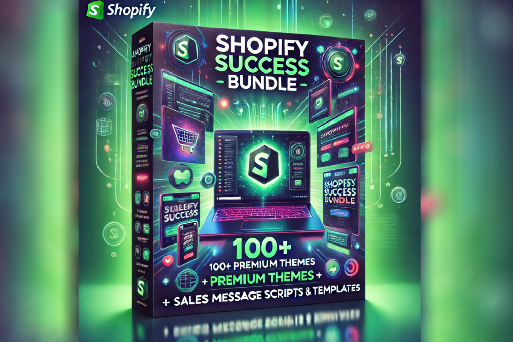 Shopify Success Bundle: 100+ Premium Themes + Sales Message Scripts ...