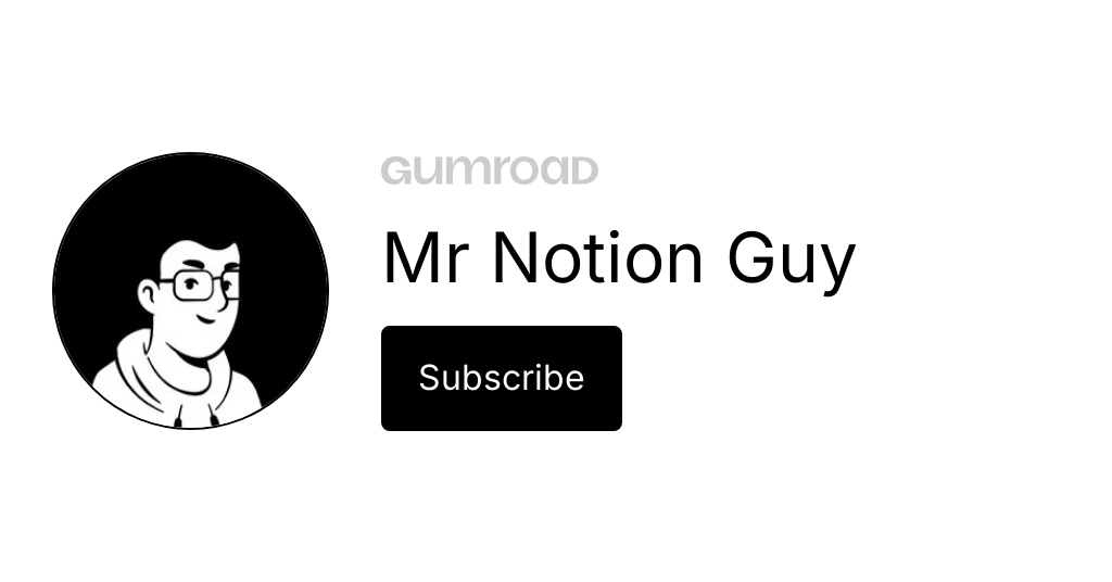 Mr Notion Guy
