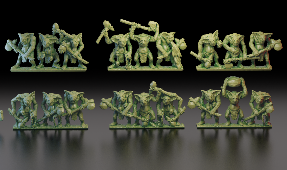 Trolls (10mm Warmaster)