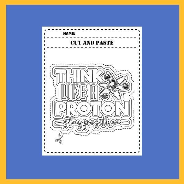 Science | Chemistry Cut And Paste worksheets Activities - Scissors ...