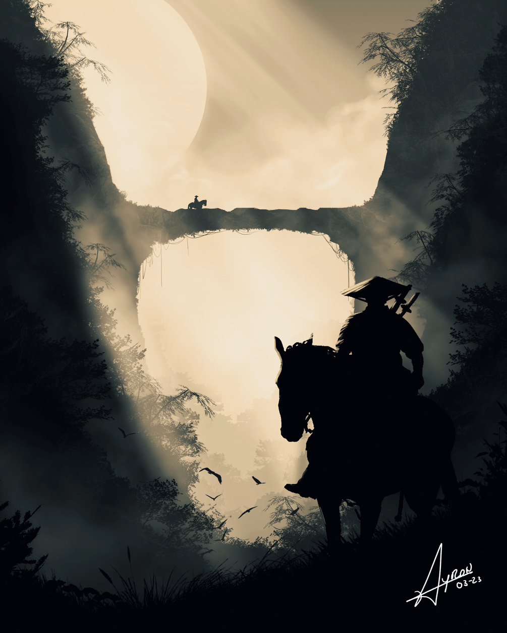 Digital Painting ''Hanto''