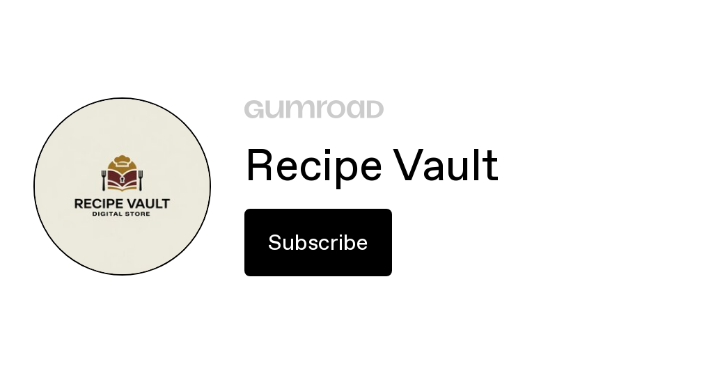 Recipe Vault