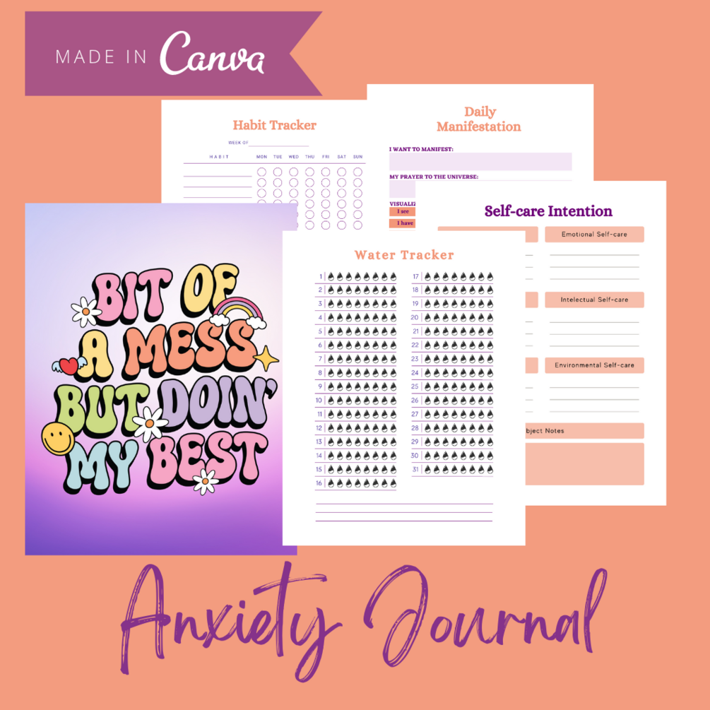 Anxiety Journal Template