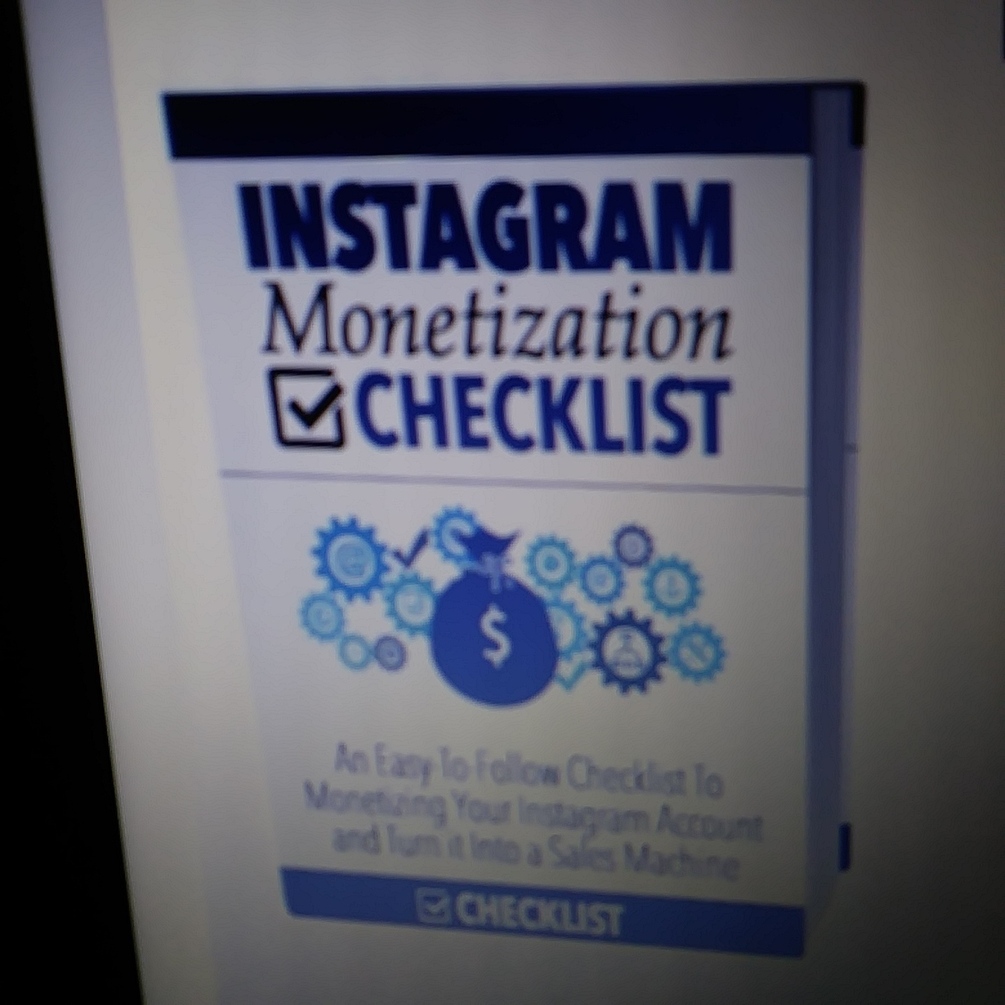 Instagram monetization newbies checklist