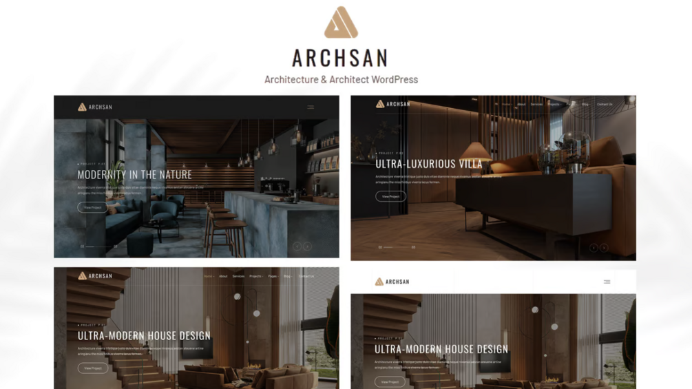 ArchSan - Architecture & Architect WordPress, WP Themes FT. Architects & Building