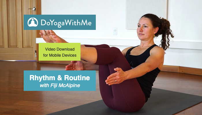 Rhythm and Routine with Fiji McAlpine - Mobile