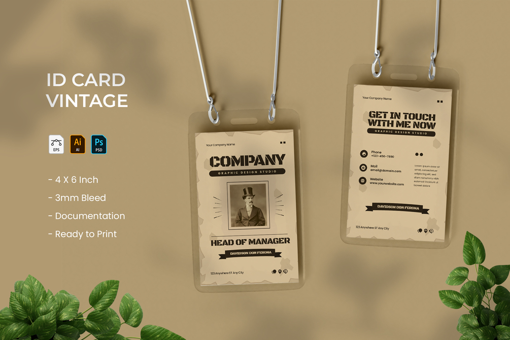 Vintage - ID Card