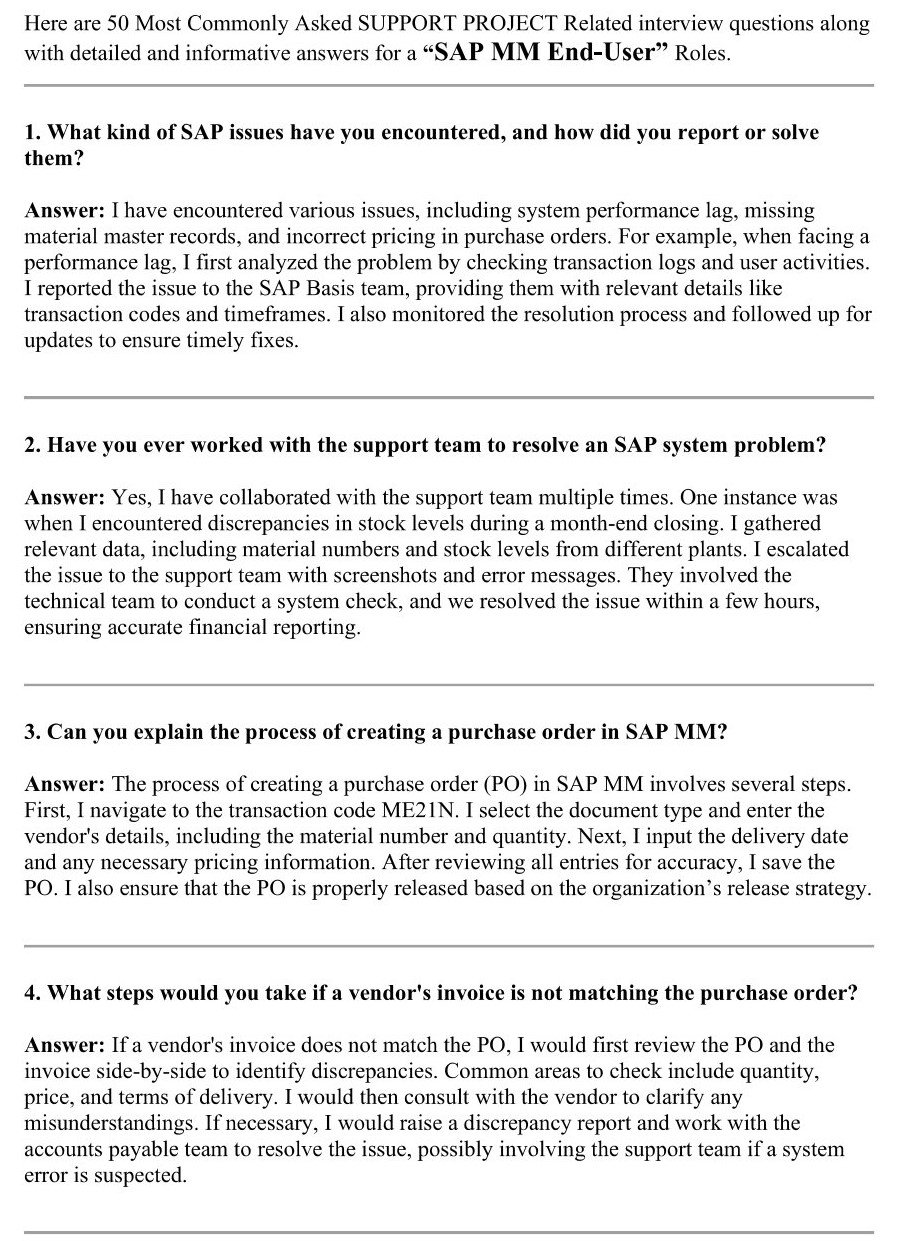 6 PDFs containing ALL Types of Most Asked Interview Q&A (Scenario-Based, Technical-Based ...