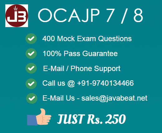 OCAJP 7 & OCAJP 8