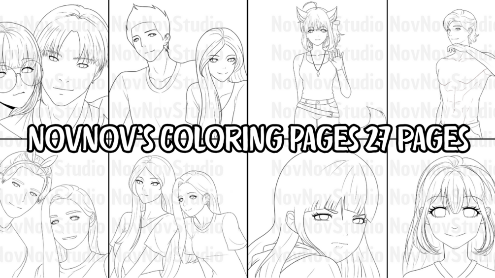 Character Coloring Pages